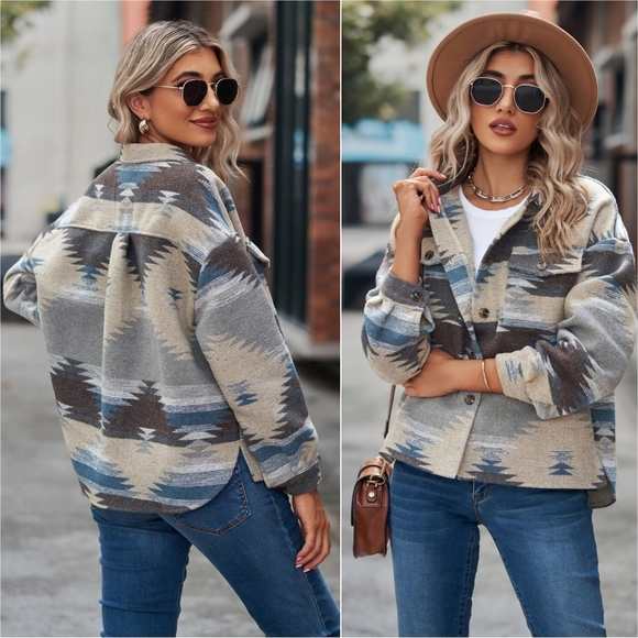 Harmony In Nature | Jackets & Coats | Tribal Treasures Collared Jacket ...